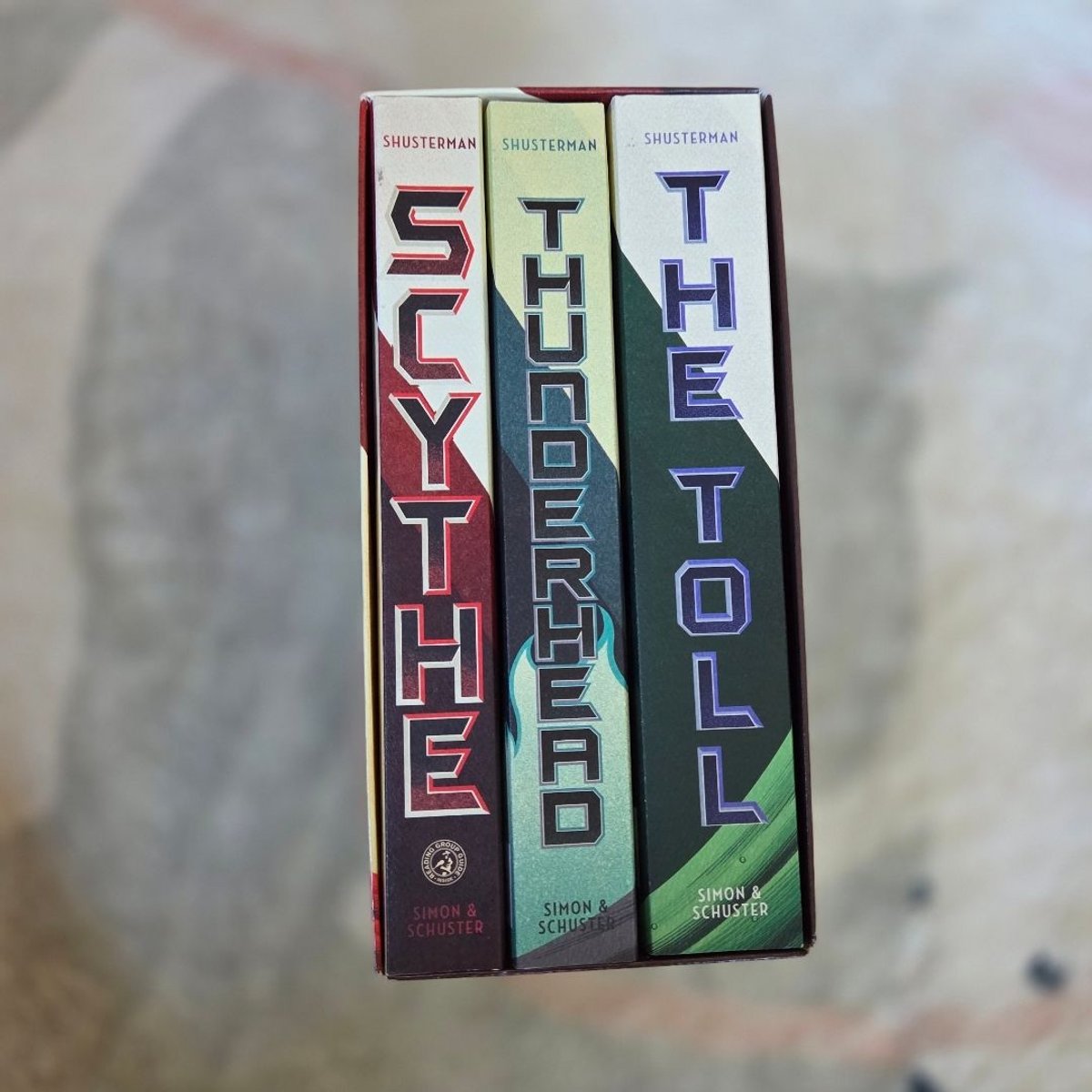 The Arc of a Scythe Trilogy by Neal Shusterman