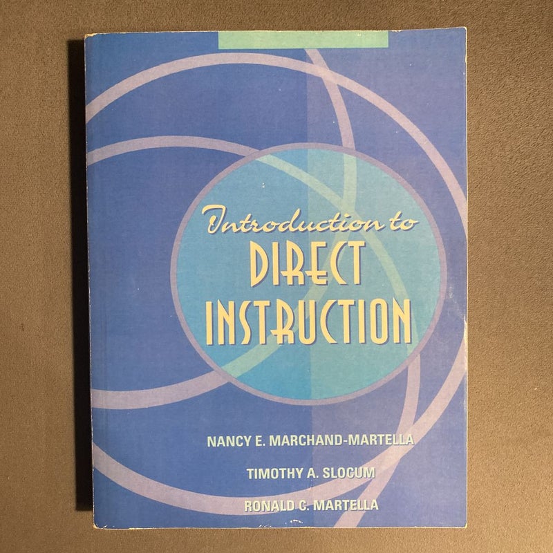 Introduction to Direct Instruction by Nancy E. Marchand-Martella ... Introduction to Direct Instruction by Nancy E. Marchand-Martella ...