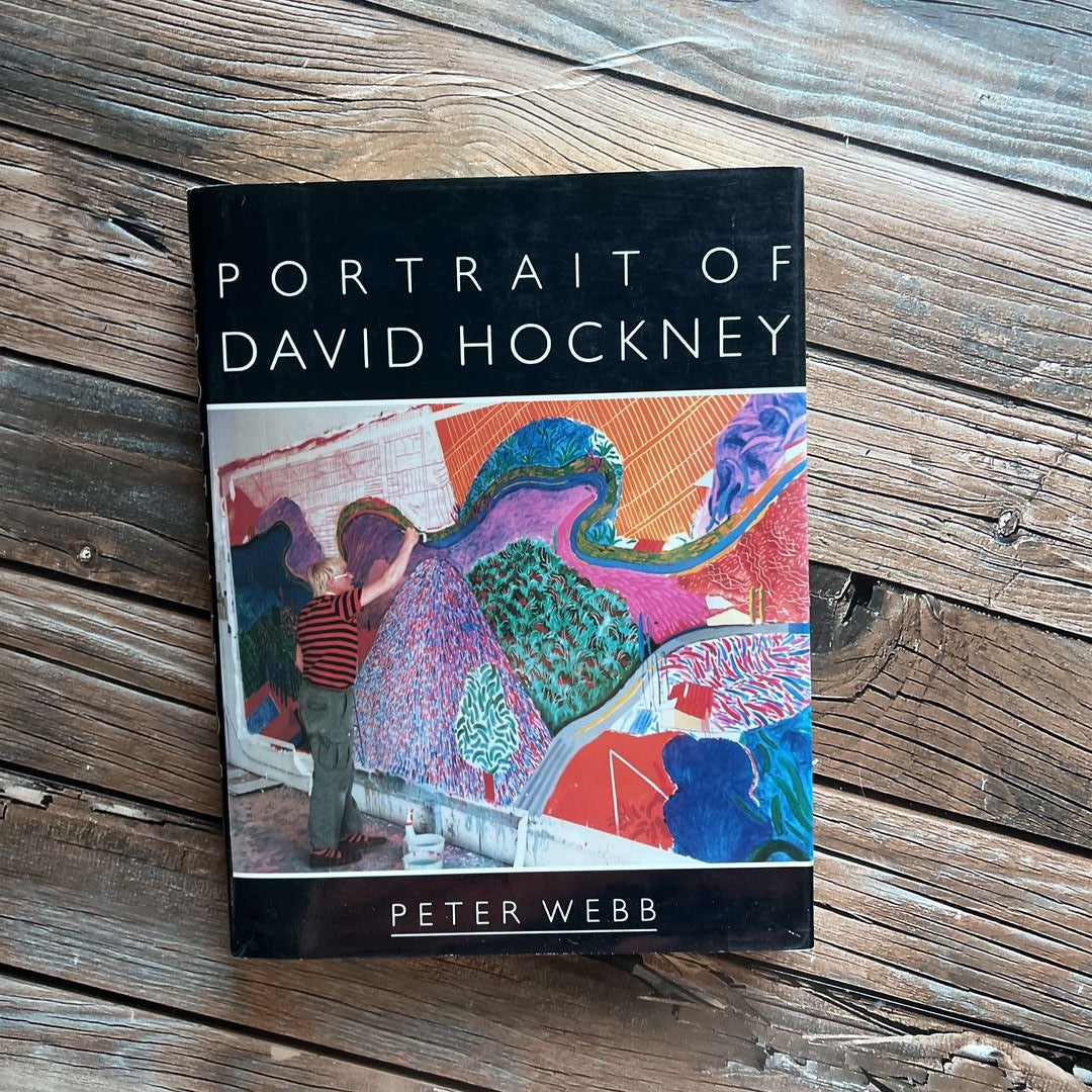 Portrait of David Hockney by Peter Webb