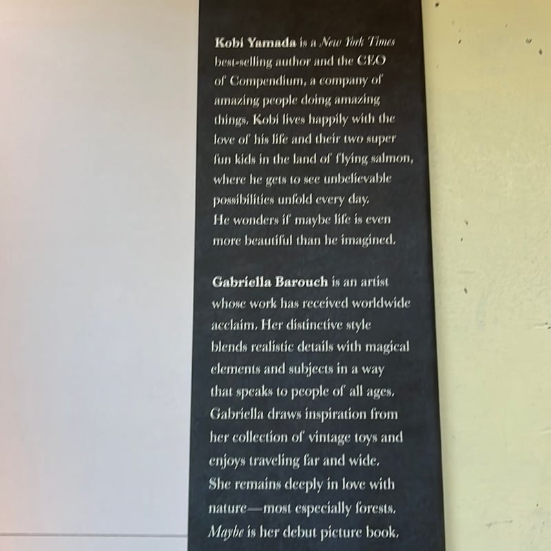 Maybe by Kobi Yamada, Hardcover | Pangobooks