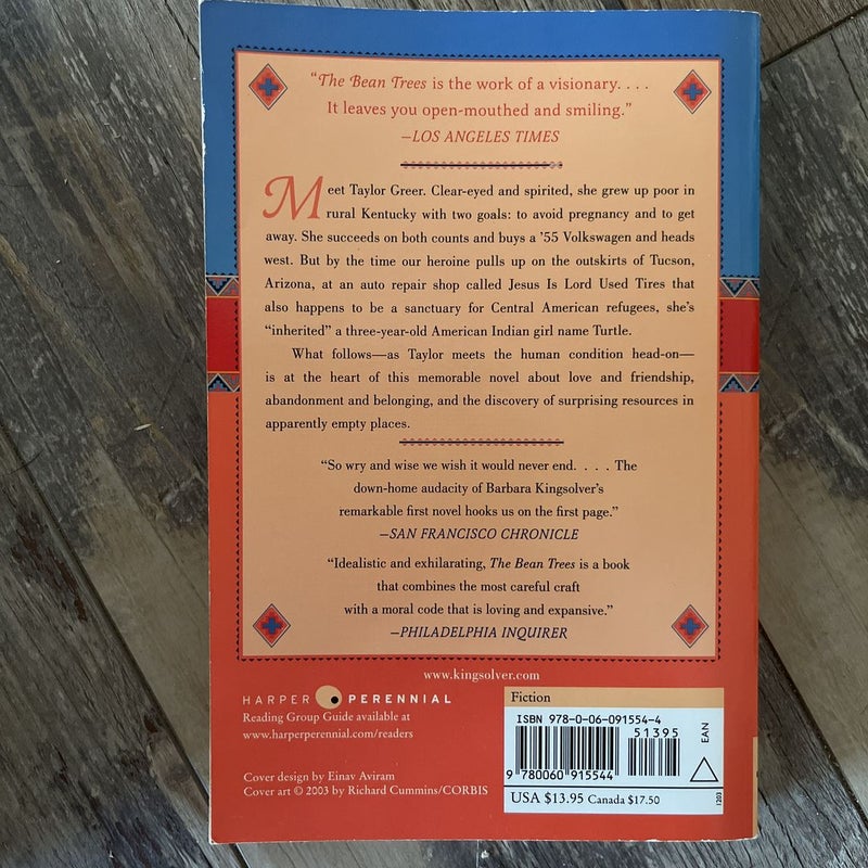 The Bean Trees by Barbara Kingsolver