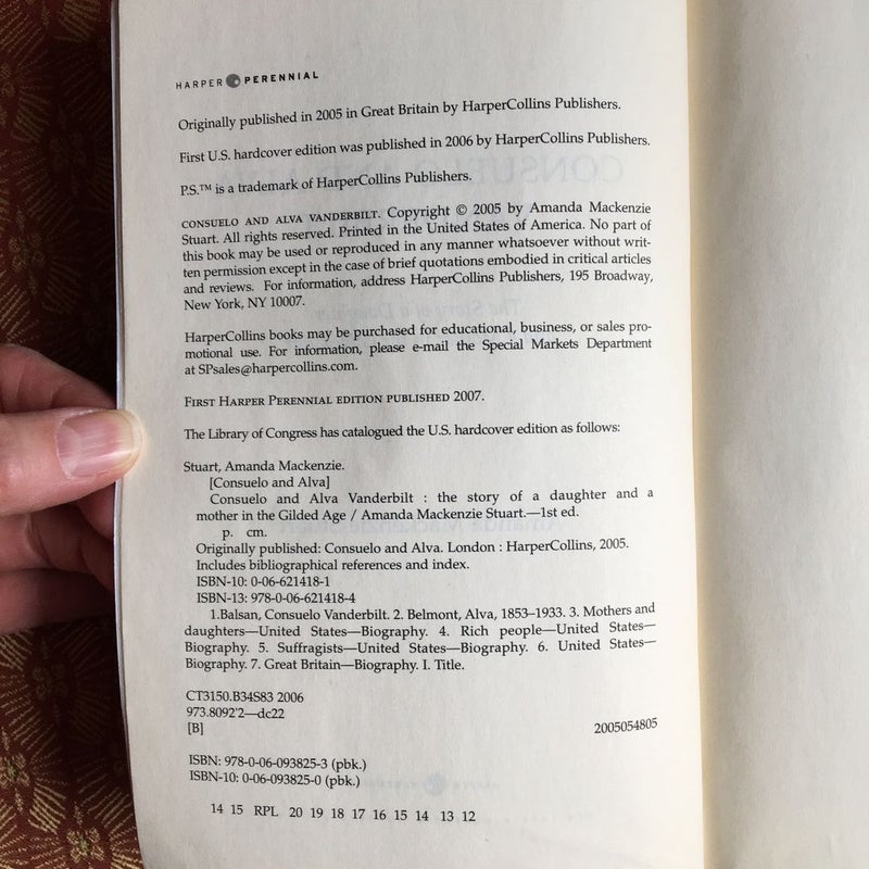 Consuelo and Alva Vanderbilt by Amanda Mackenzie Stuart, Paperback ...