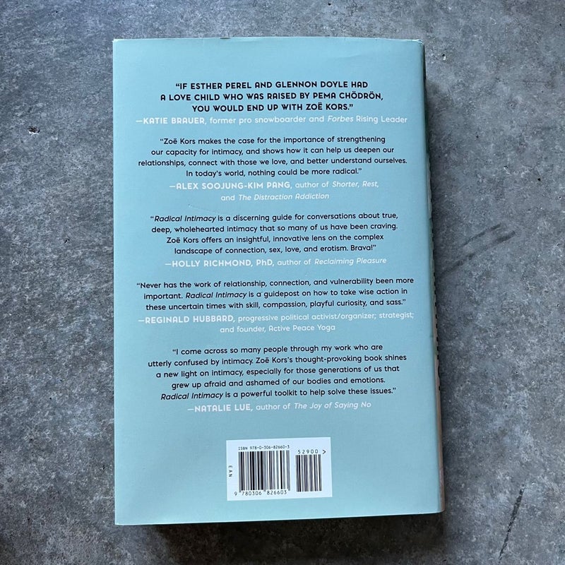Radical Intimacy by Zoë Kors, Hardcover | Pangobooks