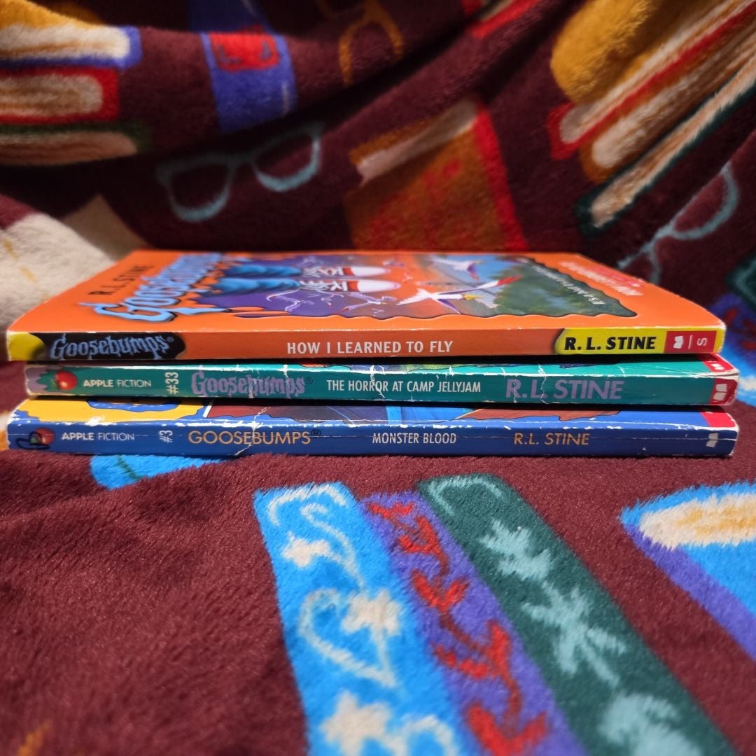 Goosebumps bundle (How I Learned to Fly/Monster Blood/The Horror at ...