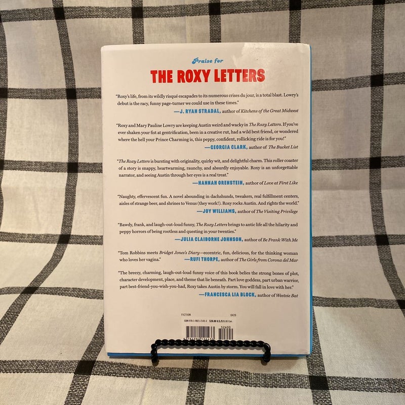The Roxy Letters by Mary Pauline Lowry