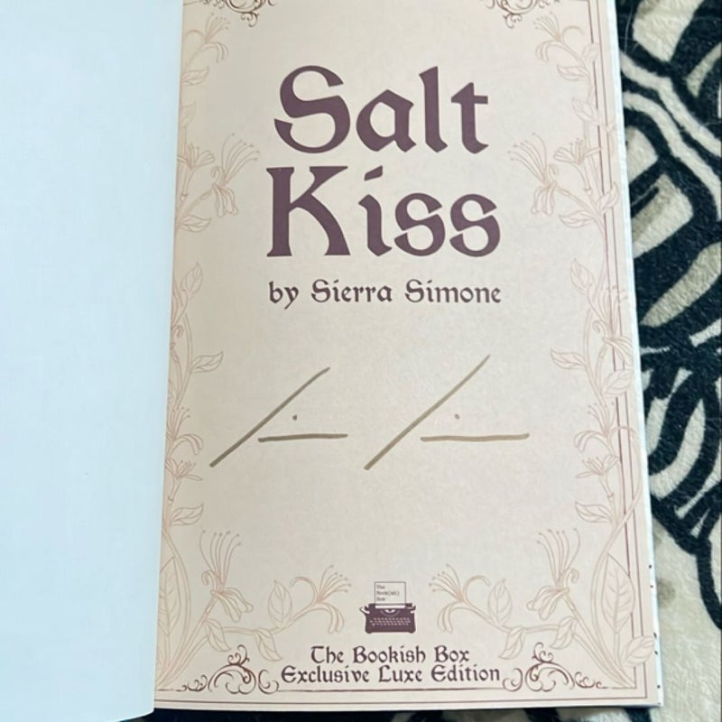 Salt Kiss - Bookish Box by Sierra Simone, Hardcover | Pangobooks