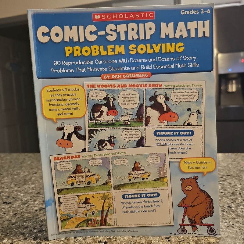 Comic-Strip Math Problem Solving by Dan Greenberg