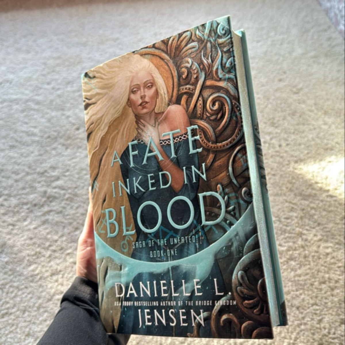 A Fate Inked in Blood (First Edition Sprayed Edges) by Danielle L ...