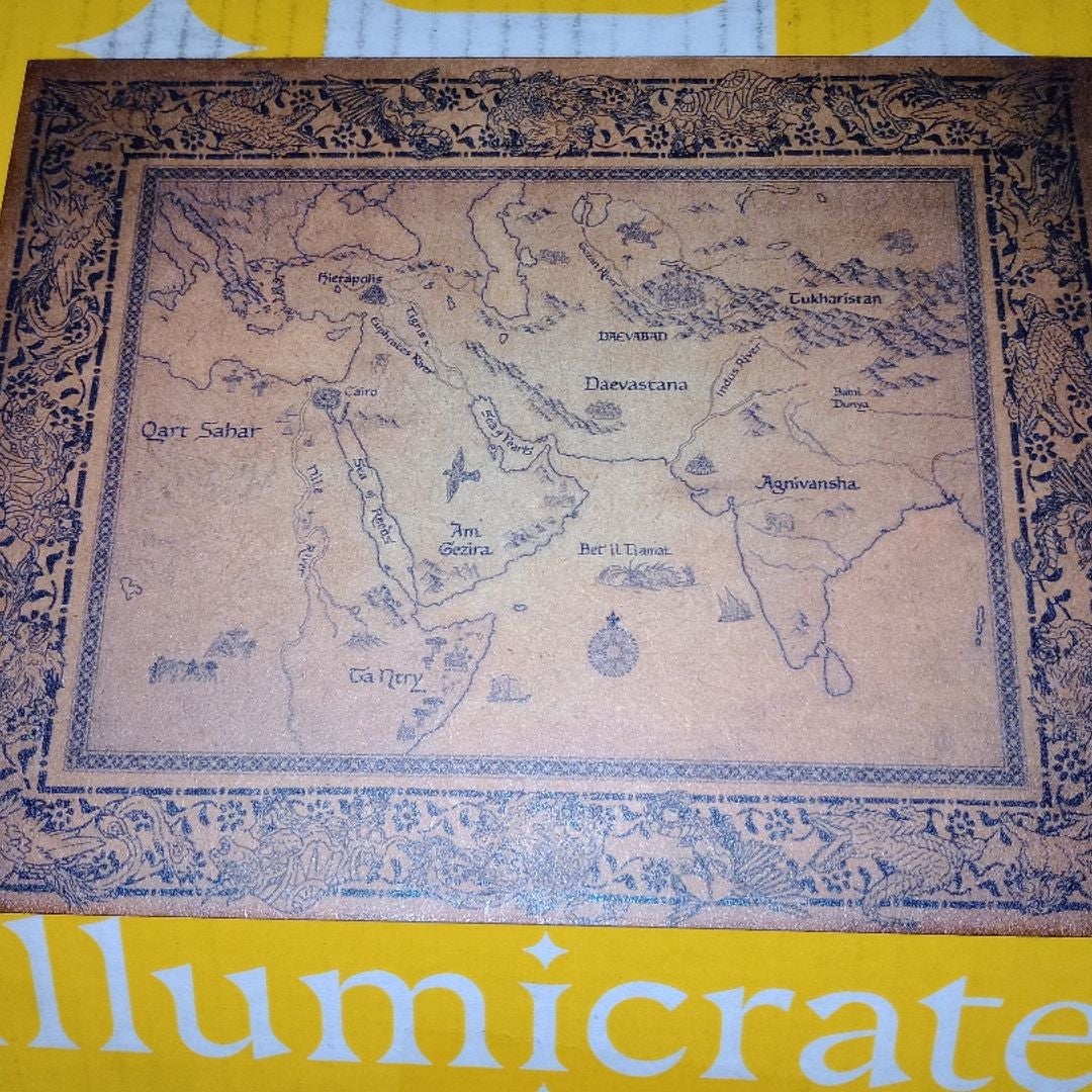 City of Brass (Daevabad) Wooden Map (Illumicrate) by Illumicrate ...