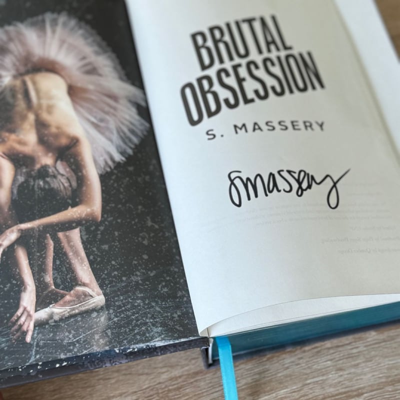 Brutal Obsession Signed Special Edition by S. Massery, Hardcover ...