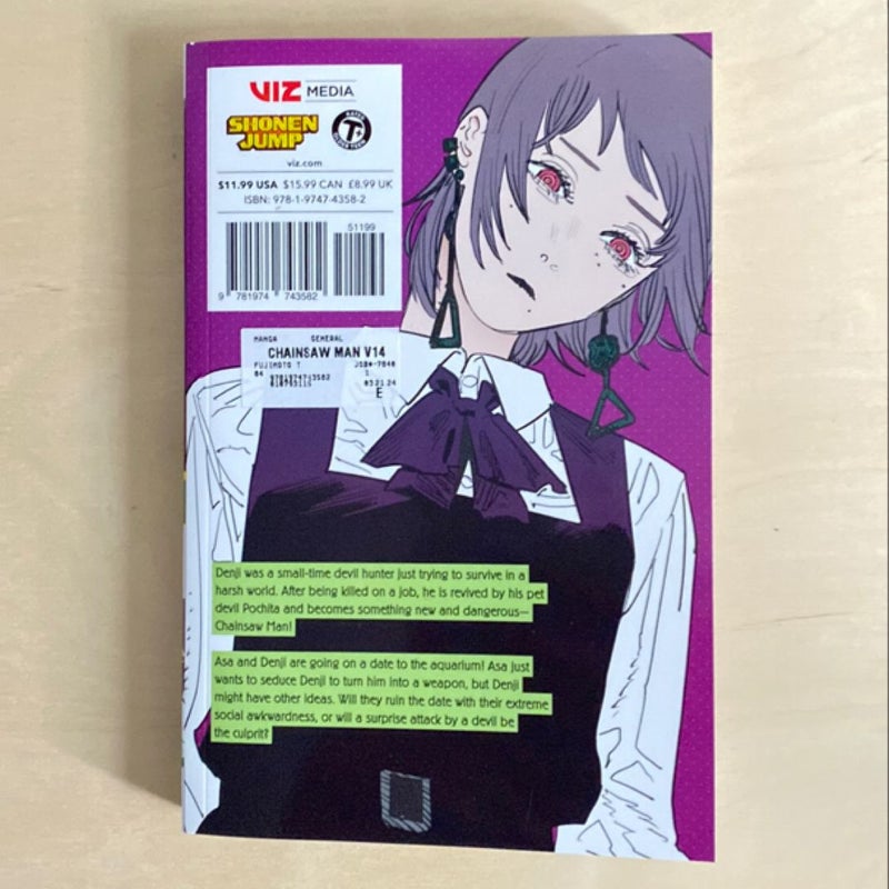 Chainsaw Man Vol. 14 by Tatsuki Fujimoto, Paperback | Pangobooks