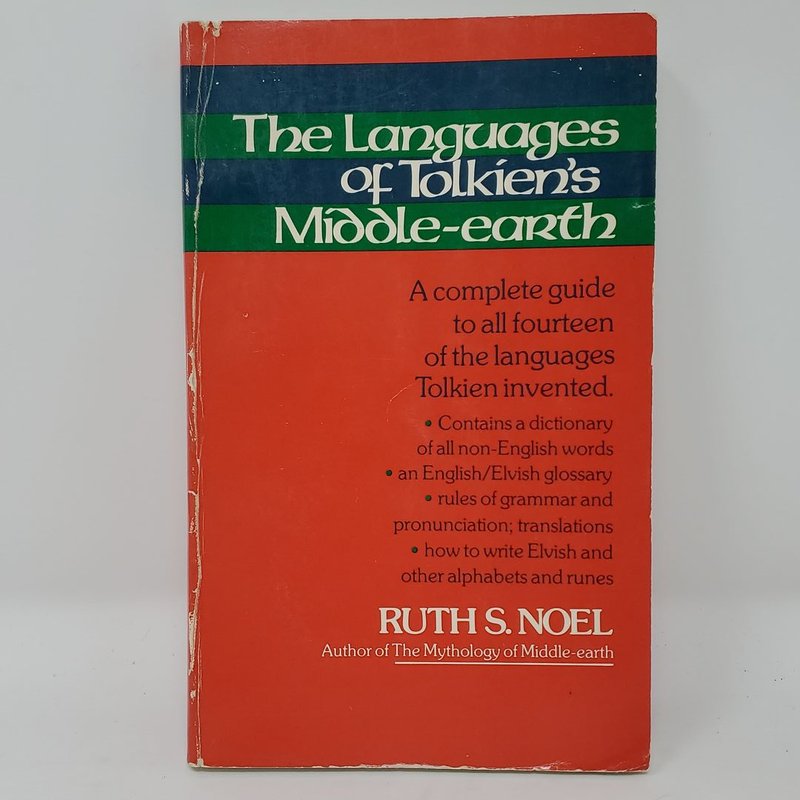 The Languages of Tolkien's Middle­earth by Atanielle Annyn Rowland ...