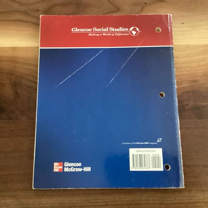 American Journey, Reading and Study Skills Foldables by McGraw Hill