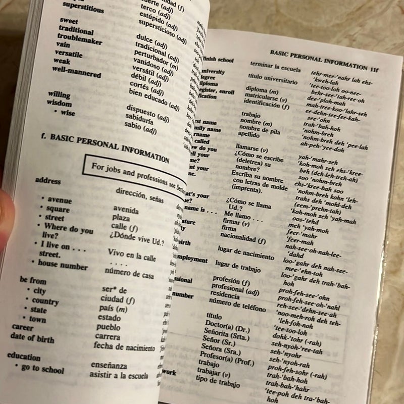 Spanish Vocabulary by Julianne Dueber, Paperback | Pangobooks