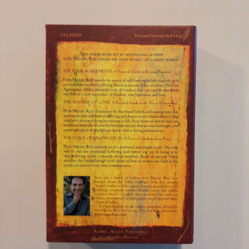 The Four Agreements Toltec Wisdom Collection by Don Miguel Ruiz