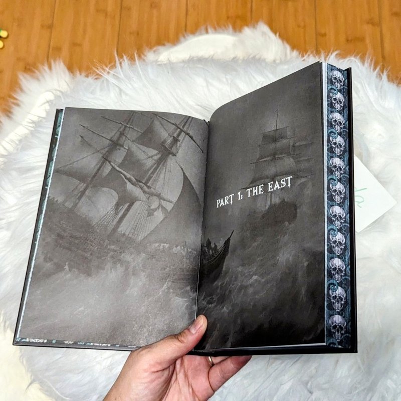 A Ship of Bones and Teeth SIGNED by Karina Halle, Hardcover | Pangobooks