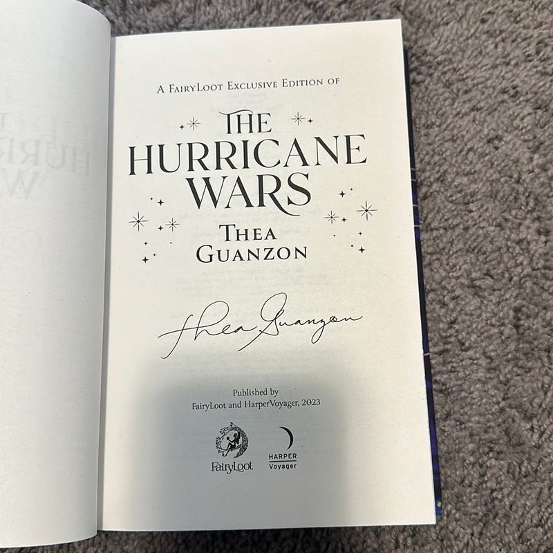 The Hurricane Wars by Thea Guanzon, Hardcover | Pangobooks