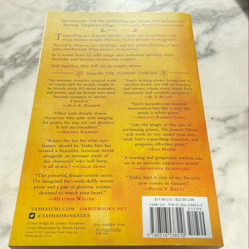 The Jasmine Throne by Tasha Suri