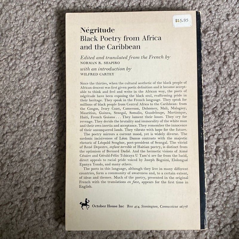 Négritude by , Paperback | Pangobooks