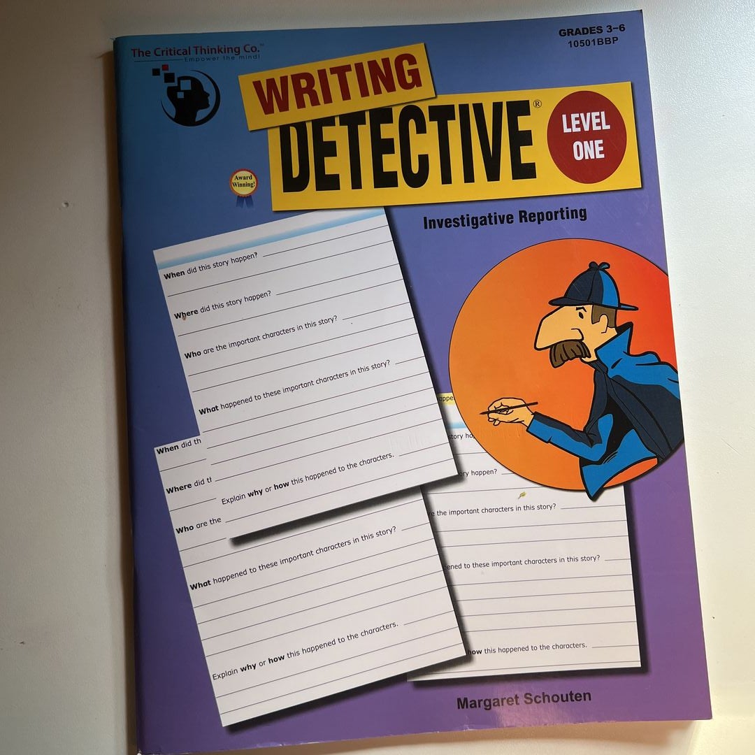 Writing Detective Level 1 by Margaret Schouten