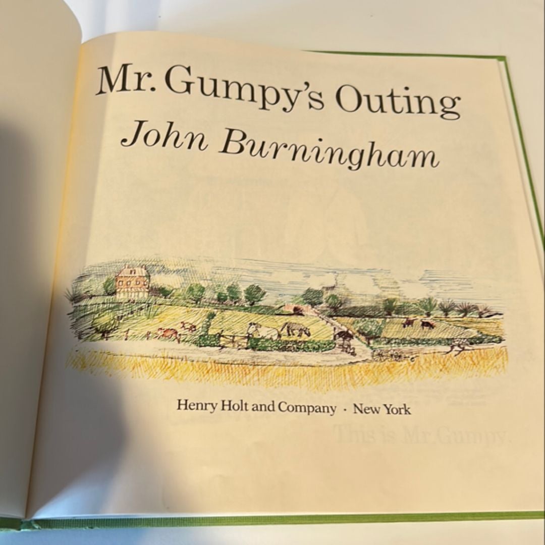 Mr Gumpy’s Outing by John Burningham, Hardcover | Pangobooks