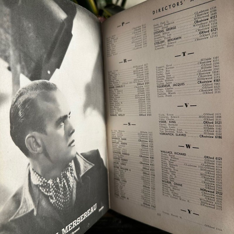 Vintage 1937 FILM DAILY YEAR BOOK~3 Stooges~Mickey Mouse~Spanky from ...