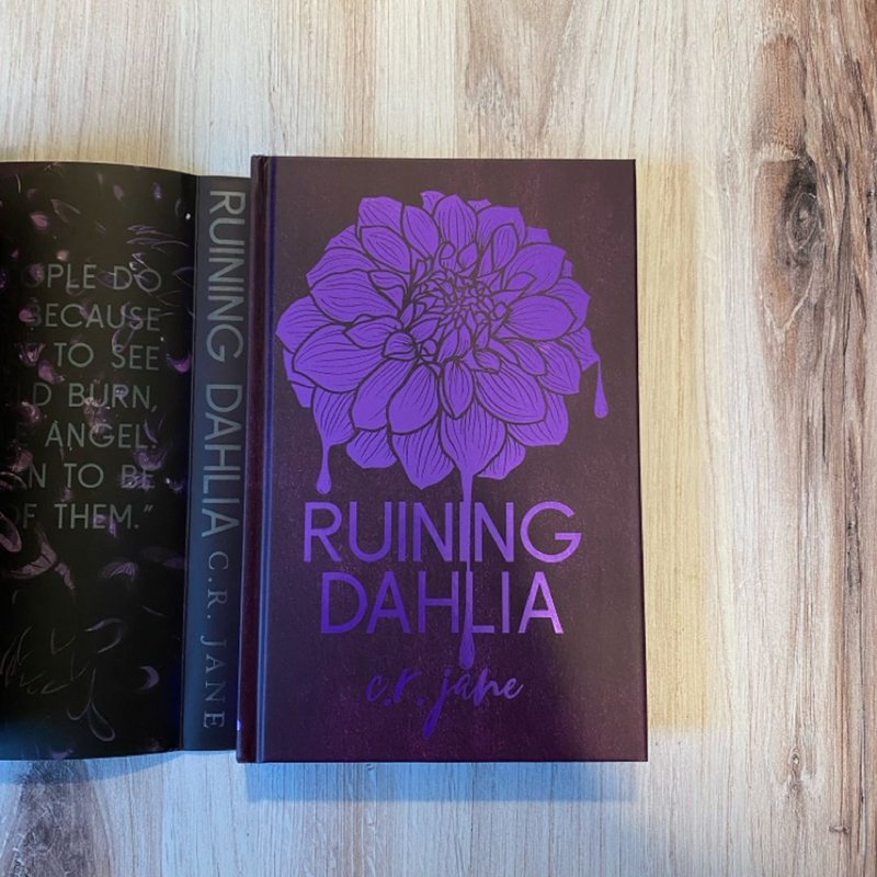 Ruining Dahlia - signed Baddies Book Box edition by CR Jane , Hardcover ...