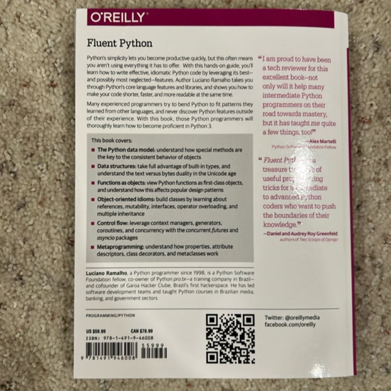 Fluent Python by Luciano Ramalho