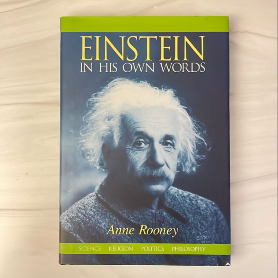 Einstein in His Own Words by Anne Rooney, Hardcover | Pangobooks