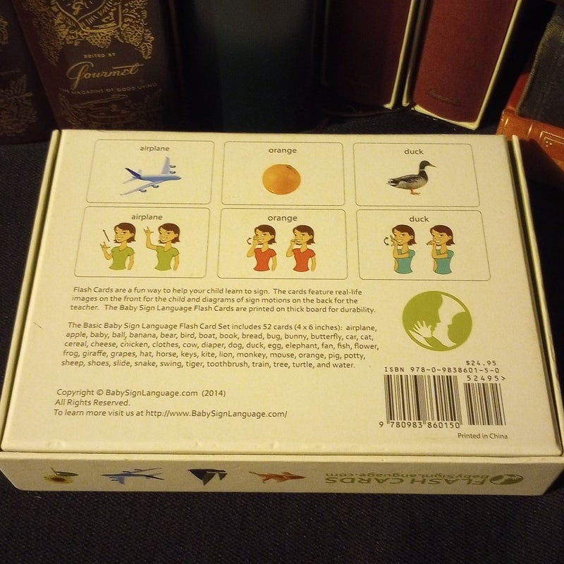 Baby Sign Language Flash Cards