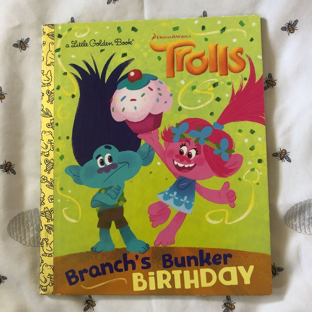 Branch's Bunker Birthday (DreamWorks Trolls) by David Lewman, Hardcover | Pango Books