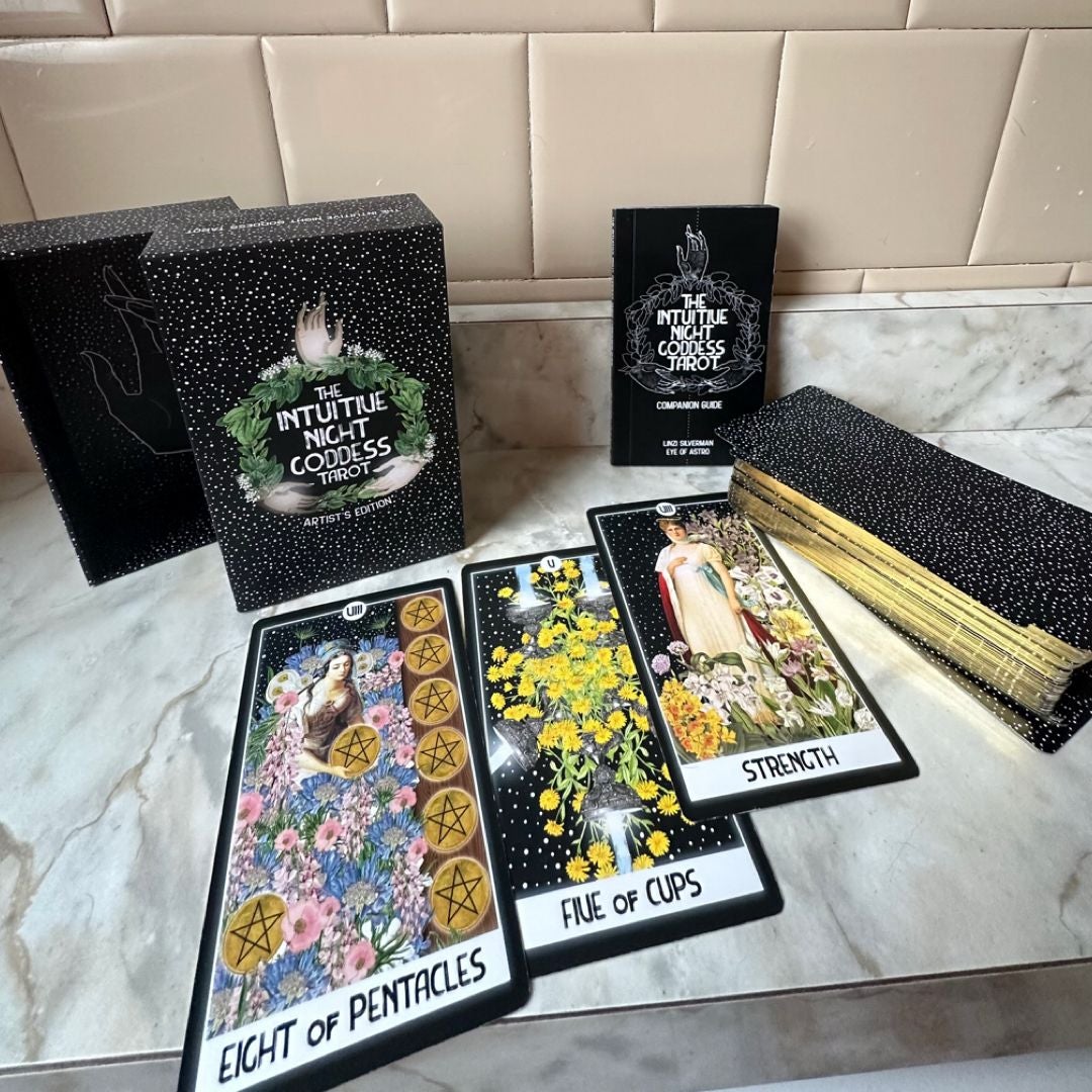 The Intuitive Night Goddess Tarot by Linzi Silverman