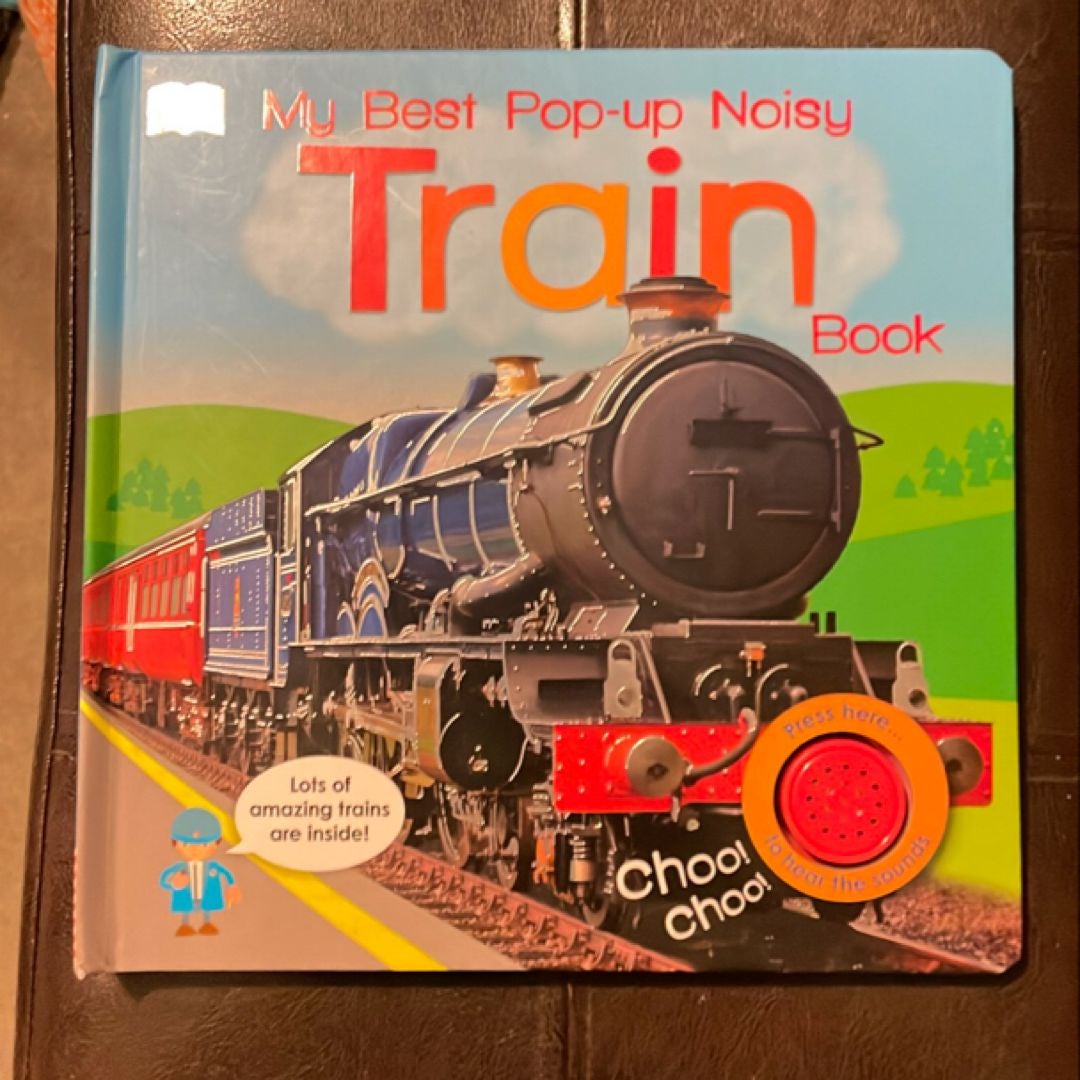 My Best Pop-Up Noisy Train Book by DK