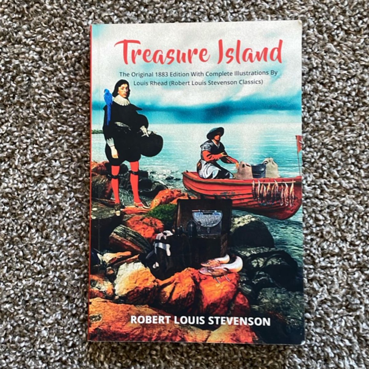 Treasure Island: the Original 1883 Edition with Complete Illustrations ...