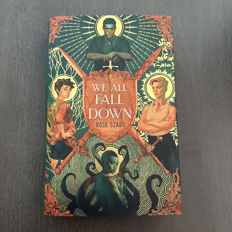 We All Fall Down Illumicrate Exclusive by Rose Szabo, Hardcover ...