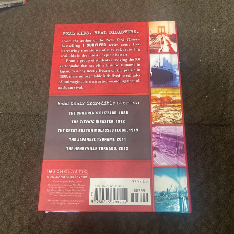 I Survived: Five Epic Disasters by Lauren Tarshis, Hardcover | Pangobooks