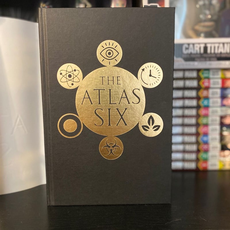 The Atlas Six 🧚🏻‍♀️Fairyloot Edition🧚🏻‍♀️ by Olivie Blake, Hardcover ...