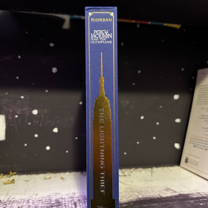Percy Jackson and the Olympians the Lightning Thief Deluxe Collector's ...