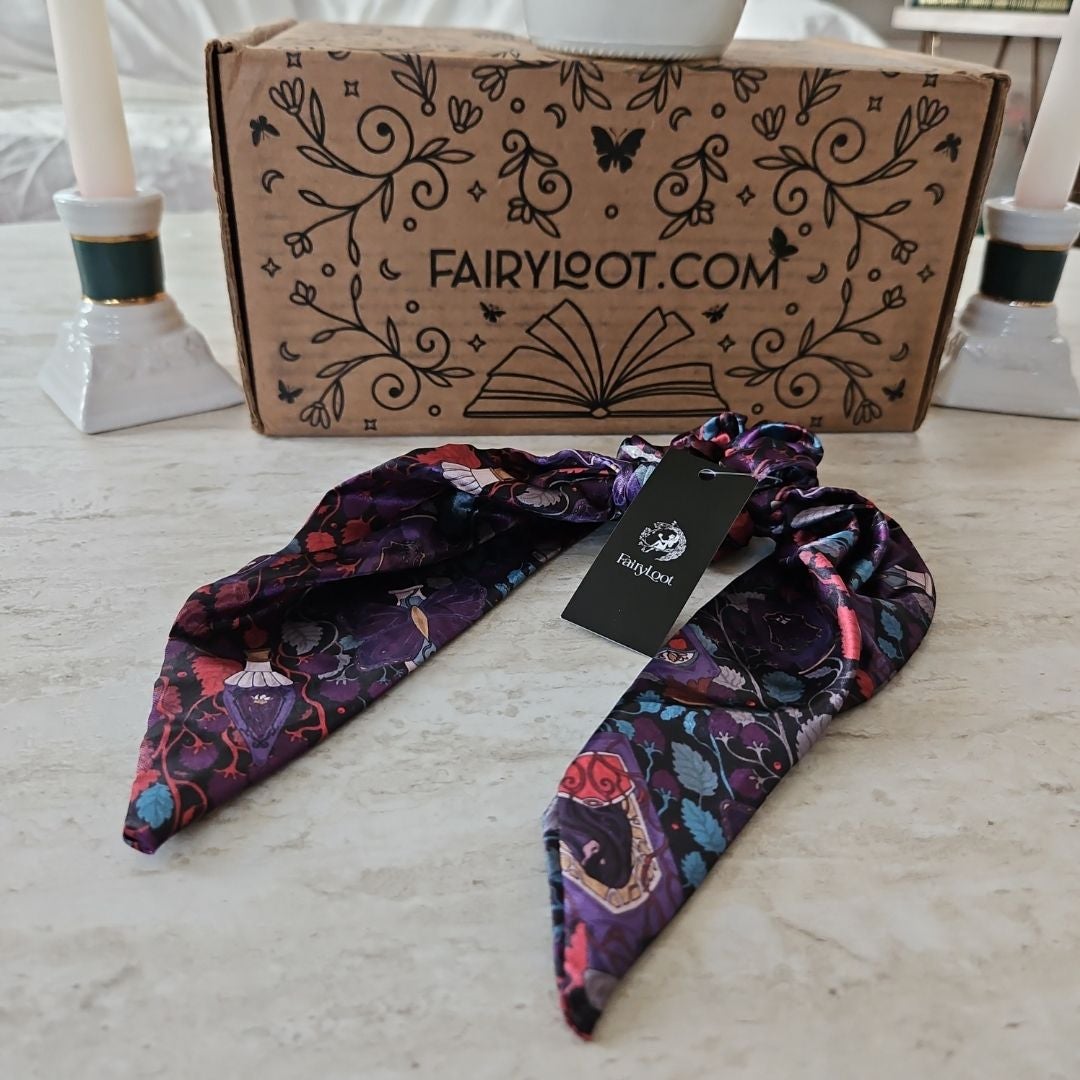 Fairyloot Scrunchie - Poison Study by Maria V. Snyder, Paperback ...