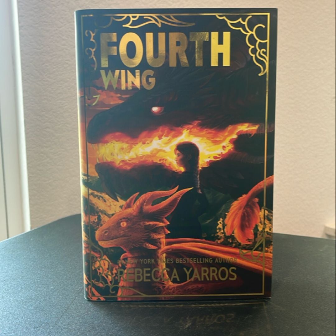 Fourth wing by Rebecca yarros, Hardcover | Pangobooks