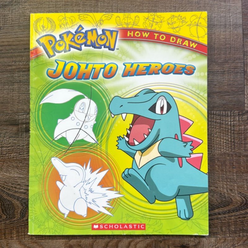 How to Draw Johto Heroes by Ron Zalme