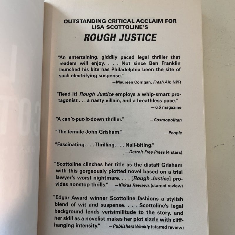 Rough Justice by Lisa Scottoline, Paperback | Pangobooks