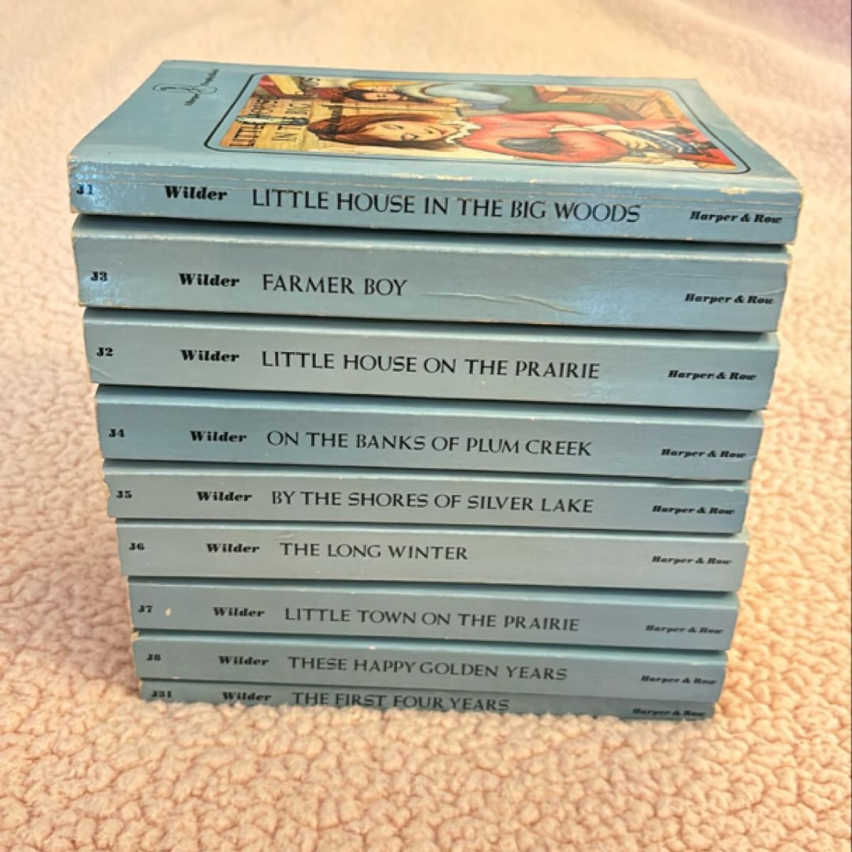 Little House on the Prairie Complete Series Trophy Edition by Laura ...
