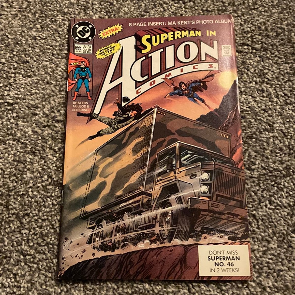 Superman In Action Comics Issue 655 by DC Comics, Paperback | Pangobooks