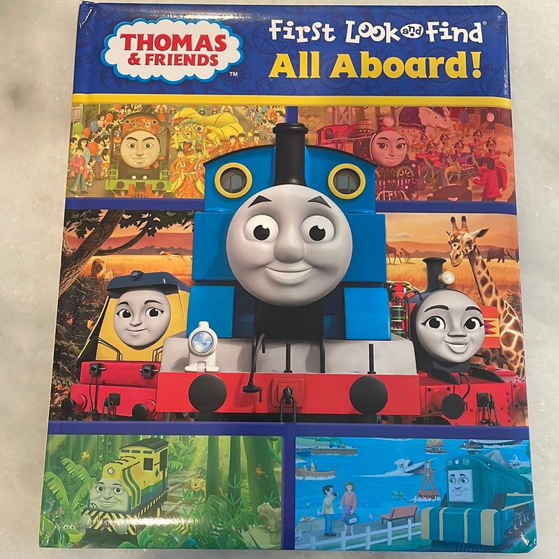 Thomas and Friends: All Aboard! First Look and Find by PI Kids ...