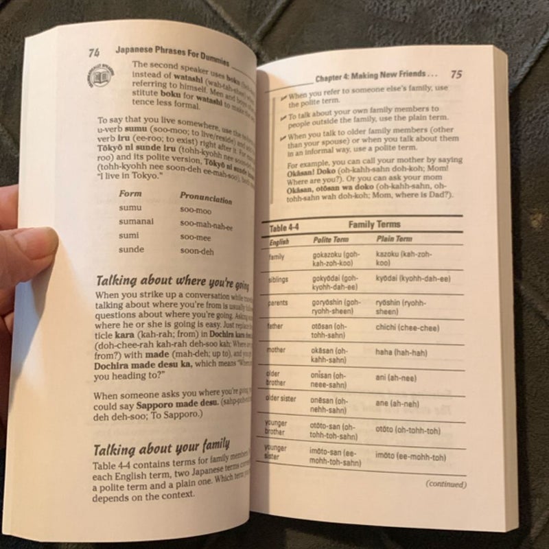 Japanese Phrases for Dummies by Eriko Sato