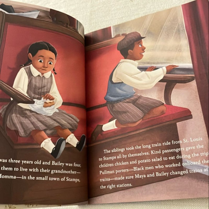 Maya Angelou: a Little Golden Book Biography by Anne Wynter