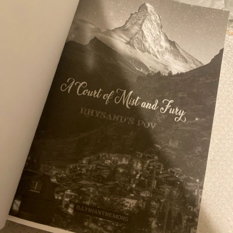 ACOMAF Rhysan’ds POV by Illyriantremors, Paperback | Pangobooks