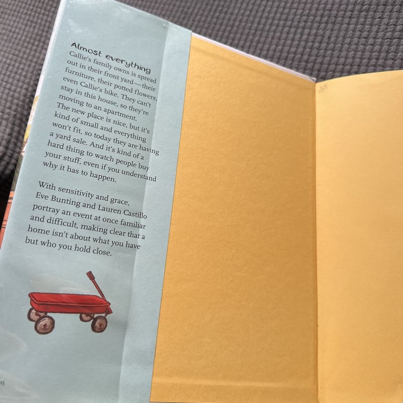 Yard Sale by Eve Bunting, Hardcover | Pangobooks