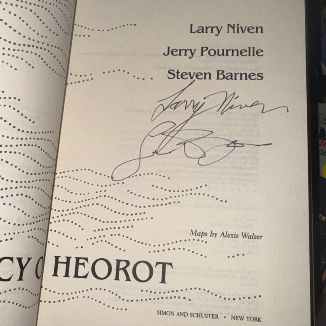 LEGACY OF HEOROT SIGNED by LARRY NIVEN STEVEN BARNES, Hardcover ...